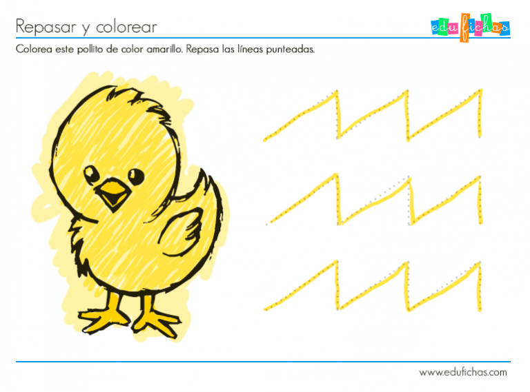 Aprender los Colores. Actividades y fichas con colores para niños