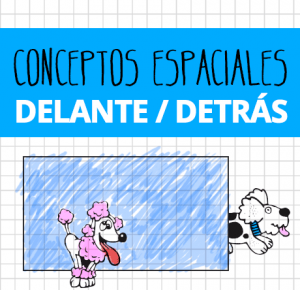 Conceptos espaciales. Descargar gratis fichas de conceptos para niños.