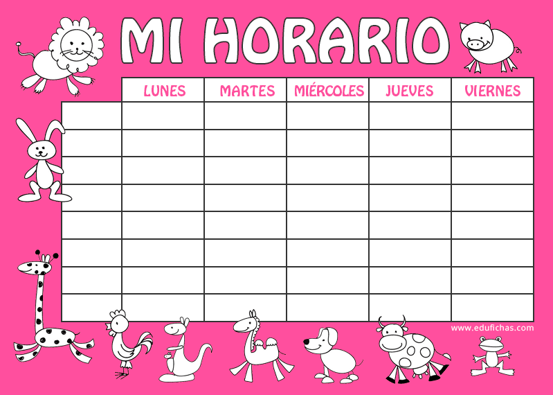 mi horario una