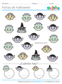 Cuaderno para imprimir de Halloween 4. Actividades para niños gratis