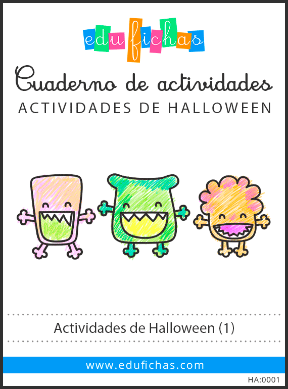 Cuaderno de Halloween 01 - Cuadernos para niños