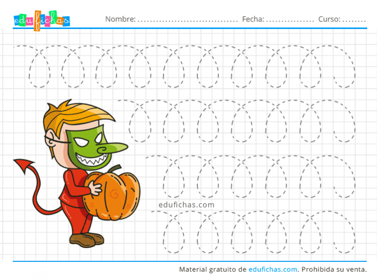Cuaderno para imprimir de Halloween 4. Actividades para niños gratis