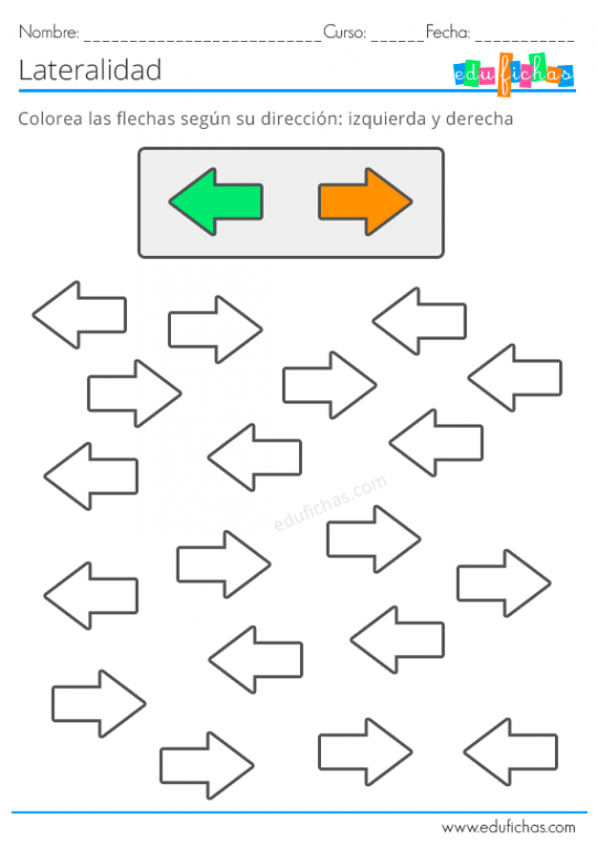 Ejercicios de Lateralidad para Niños. Aprender Izquierda y Derecha