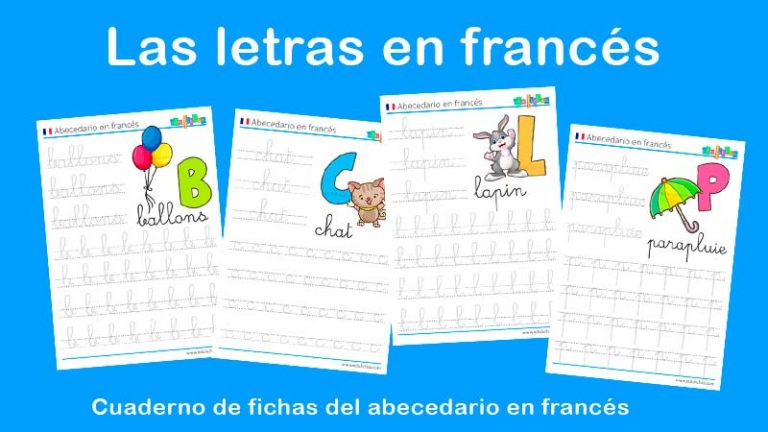 Abecedario en Francés + Cuaderno en PDF Gratis