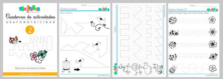 Grafomotricidad - Cuadernos para niños