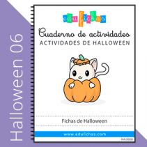 Fichas de halloween para aprender a contar. Descargar PDF Gratis
