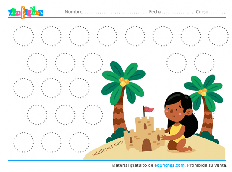 Ejercicios de Grafomotricidad para Verano. Cuadernos de Vacaciones