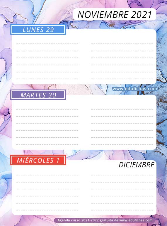 ️ Cuaderno del Profesor. Curso 2021 - 2022. Descarga PDF Gratis.