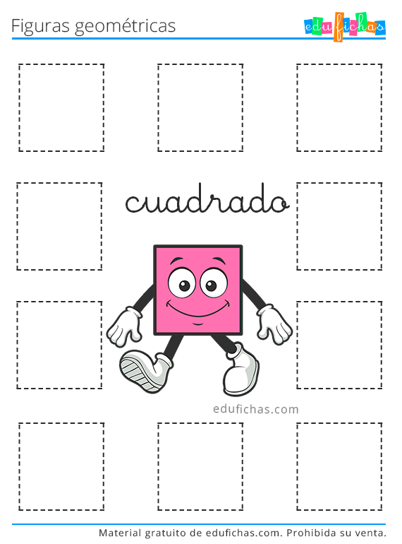 27 Ideas De Cuadrado Fichas Figuras Geometricas Para Nios Figuras