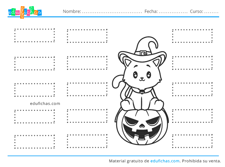 Actividades de Halloween para Imprimir. Descarga Fichas en PDF.