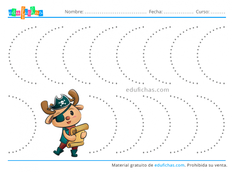 Trazos Circulares. Ejercicios de Preescritura Gratis para Infantil (2022)