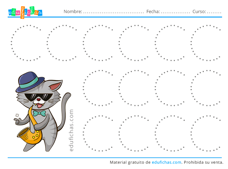 Trazos Circulares. Ejercicios de Preescritura Gratis para Infantil (2022)