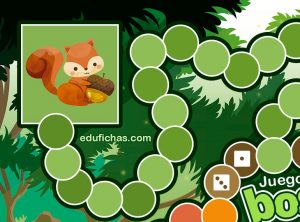Animales del Bosque para Niños. Fichas + Juego Gratis en PDF