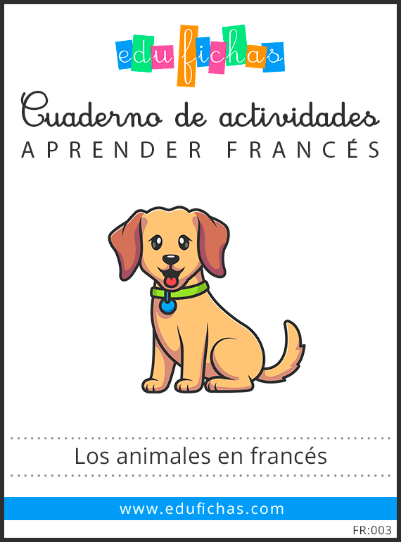 Animales en Francés. Actividades para Imprimir GRATIS (Pdf)